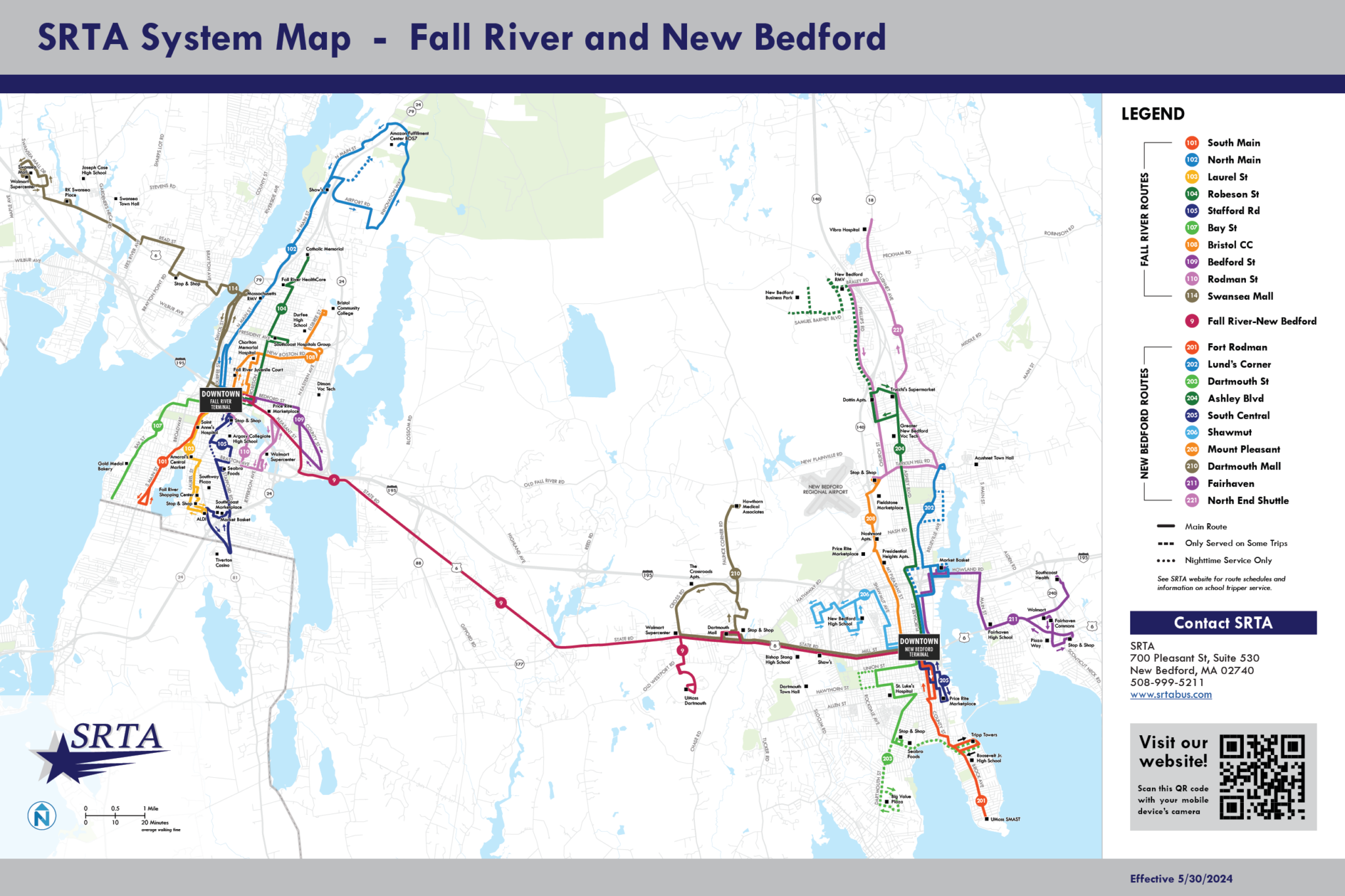 System Maps – SRTA